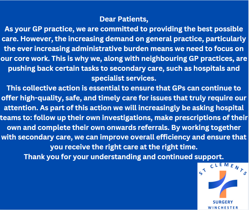 How are we saving general practice ? - St Clements Surgery